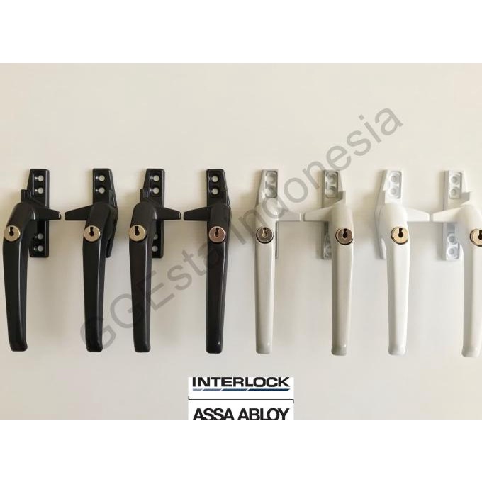 Jual Interlock Assa Abloy Nz Rambuncis Avon Window Handle Locking Whit ...