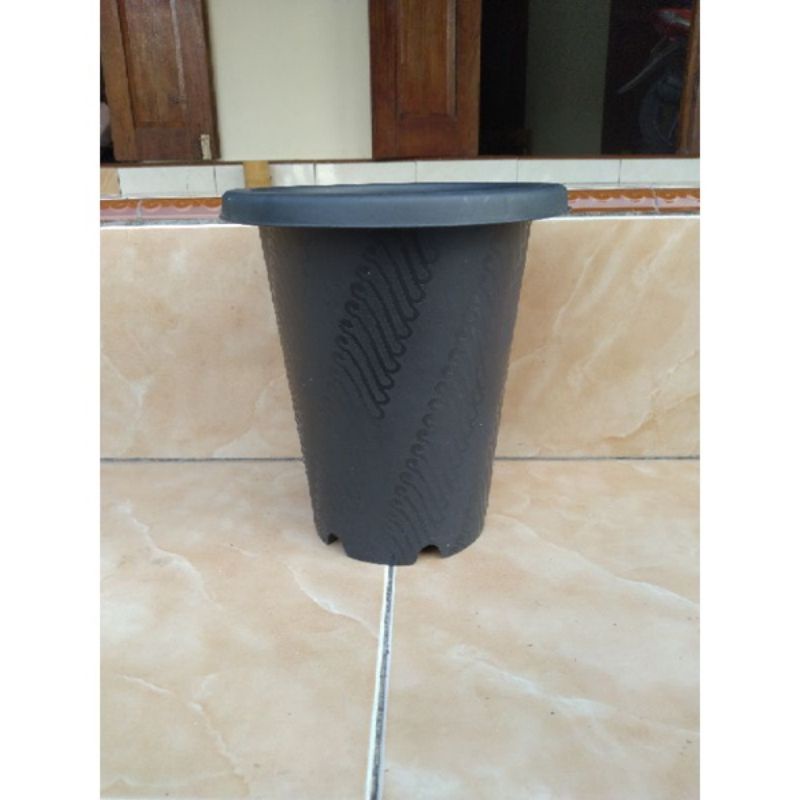 Jual Pot Tinggi 18 Motif Batik Mirip Pot Yogap 18 Tebal Murah Harga ...