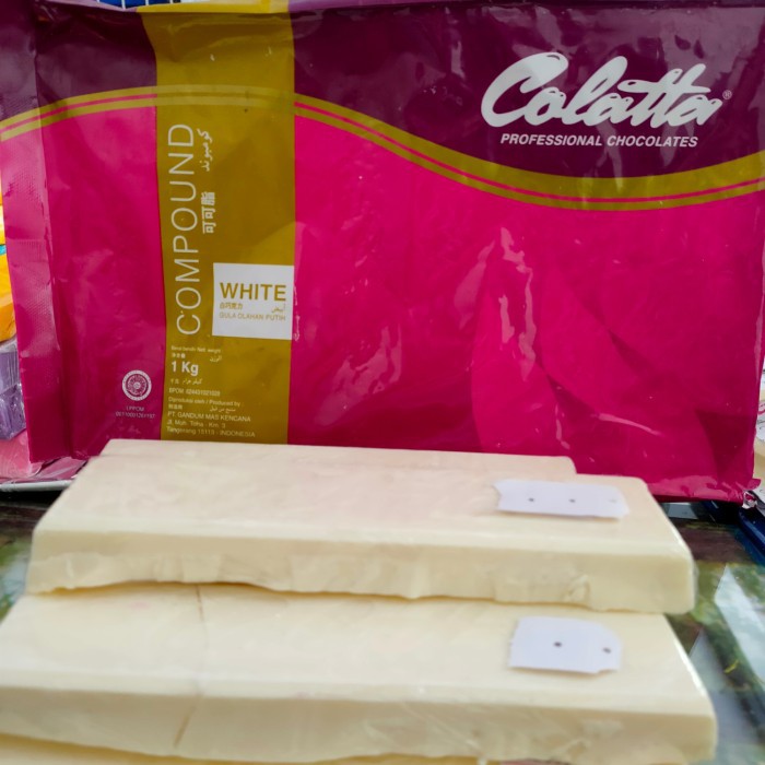 Jual Colatta White Chocolate Compound Coklat Cokelat Putih Collata ...