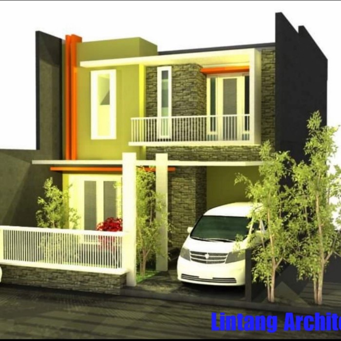 Jual eksterior-interior-buku- jasa hitung rab rumah tinggal 1 lantai ...