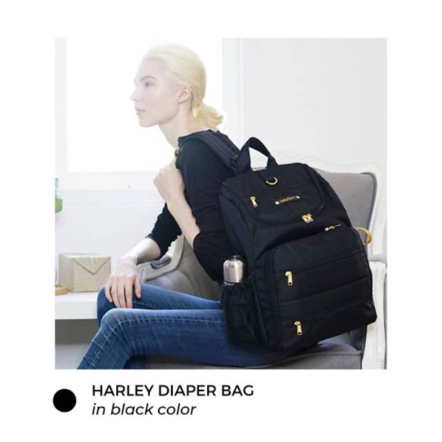 Jual BABYGO INC HARLEY BACKPACK DIAPER TAS ASI BAYI BABYGOINC BABY GO ...