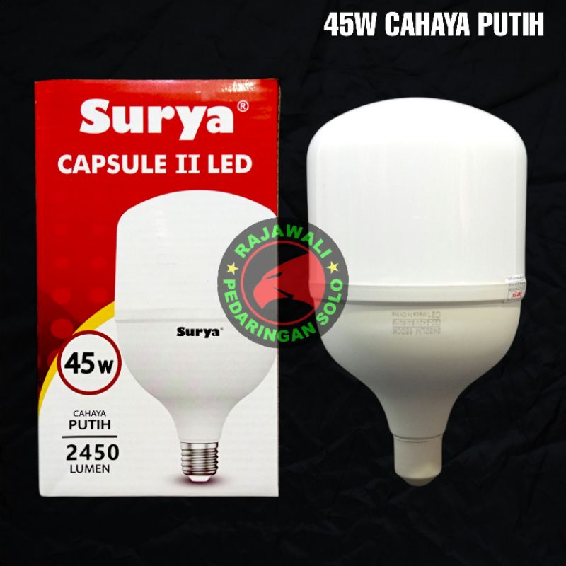 Jual LAMPU LED 45W CAPSULE SURYA 45 W | Shopee Indonesia