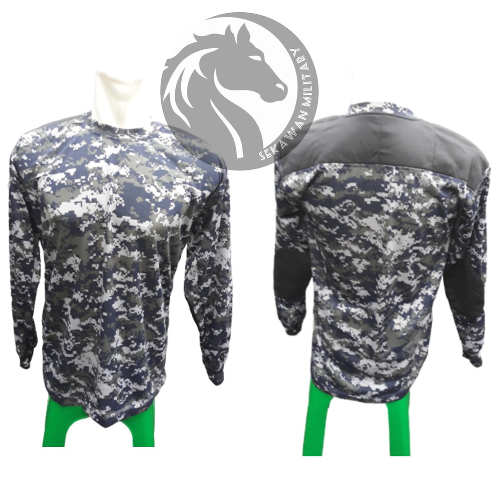 Jual Baju Kaos Panjang Loreng Navy Seal Oblong US ARMY | Shopee Indonesia