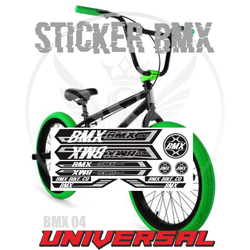 Jual STIKER SEPEDA BMX VARIASI STRIPING / STIKER SEPEDA BMX 04 01HITAM ...