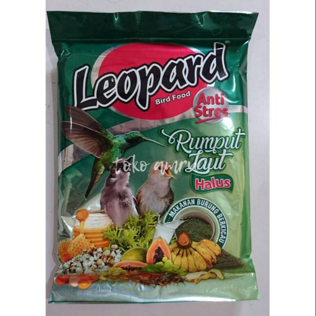 Jual Leopard Voer Rumput Laut Halus Anti Stress | Shopee Indonesia