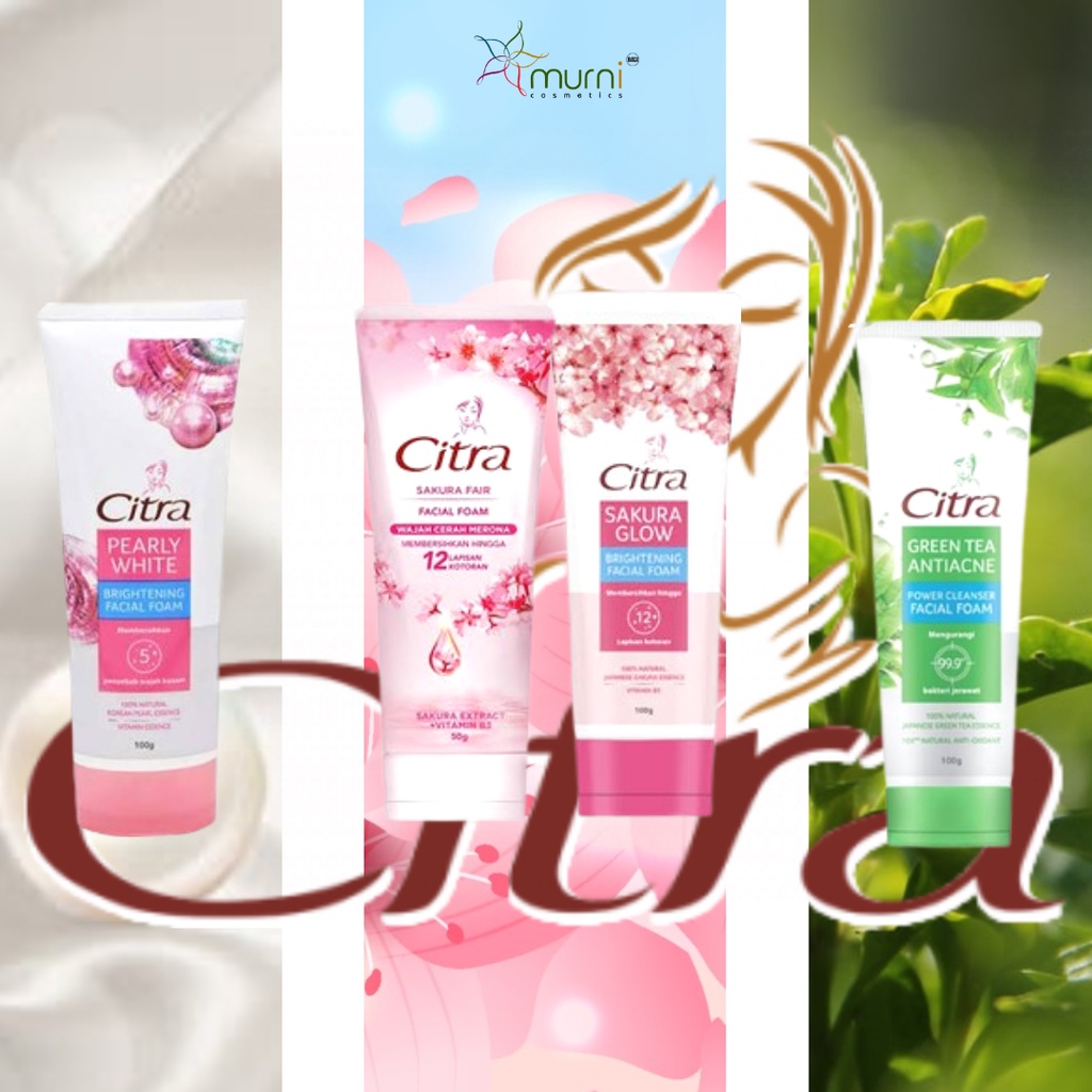Jual CITRA FACIAL FOAM 100G | Shopee Indonesia