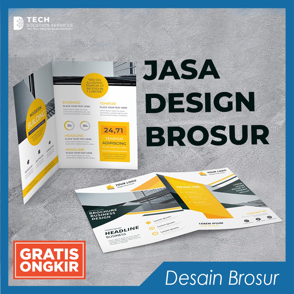 Jual Jasa Desain Brosur Premium | Design Flyer Produk | Shopee Indonesia