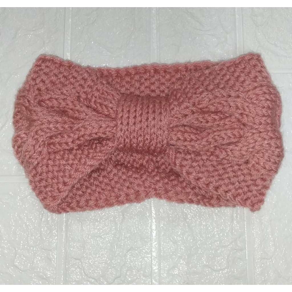 Jual ️GTB ️ Bando Rajut Wool Pita / Head Band Cantik Korea / Bando ...