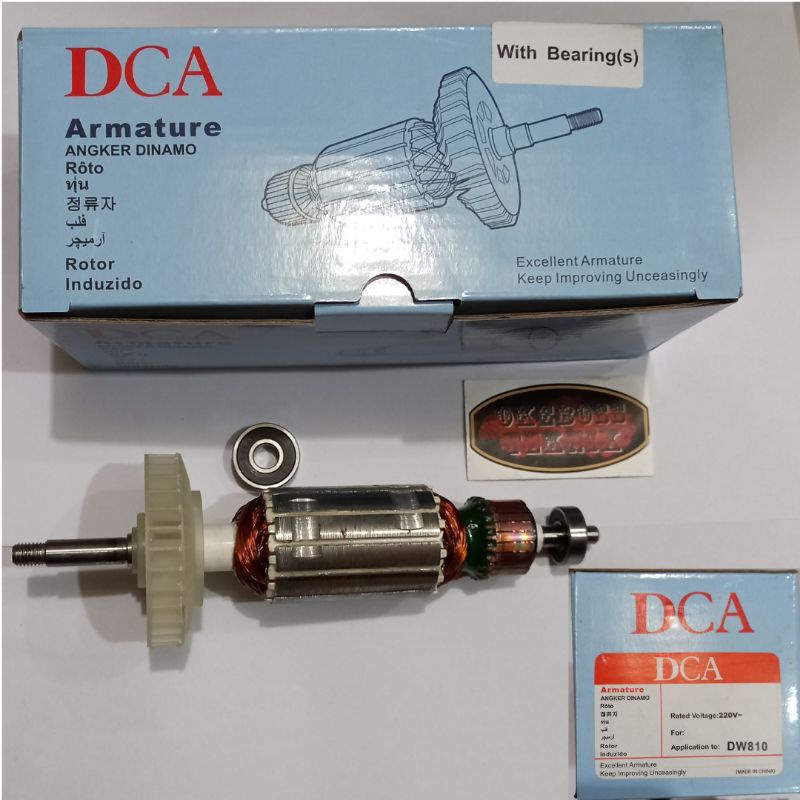 Jual Armature Mesin Gerinda Dewalt DW810 Angker Dinamo DCA | Shopee ...
