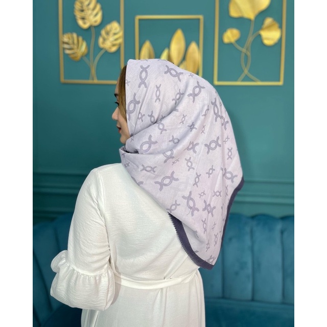 Jual New voal hijab segi4 sublim motif premium | Shopee Indonesia