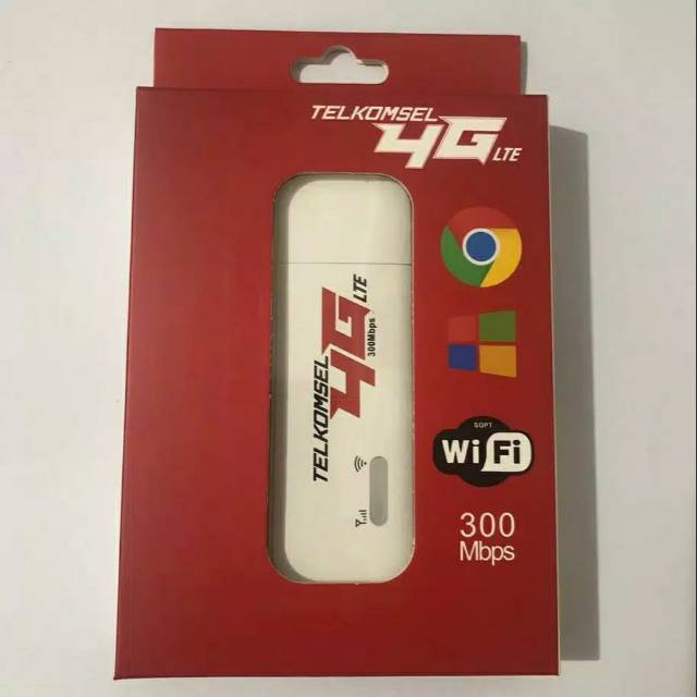 Jual Modem Wifi 4G LTE TELKOMSEL 300Mbps Unlock Semua Kartu GSM ...