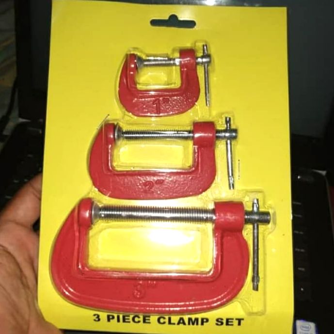 Jual Alat Press Set 3pcs dapat 3 ukuran Alat clamp Press/clamp C 1 set ...