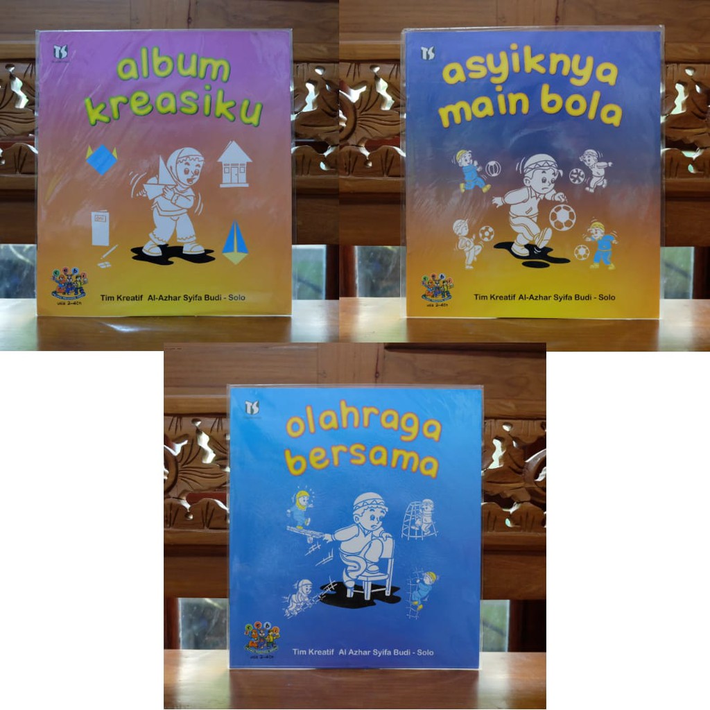 Jual Buku Aktivitas Anak Islamic Preschool Series Islami Muslim Rebi ...