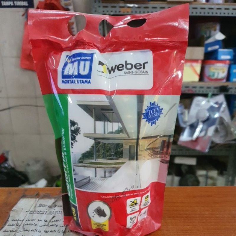 Jual Semen Nat MU Warna Super White (Putih Bersih) | Shopee Indonesia