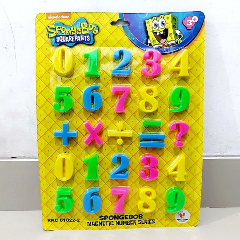Jual Mainan Angka Magnetic Edukasi - Magnetic Number RKC Magnet Belajar ...