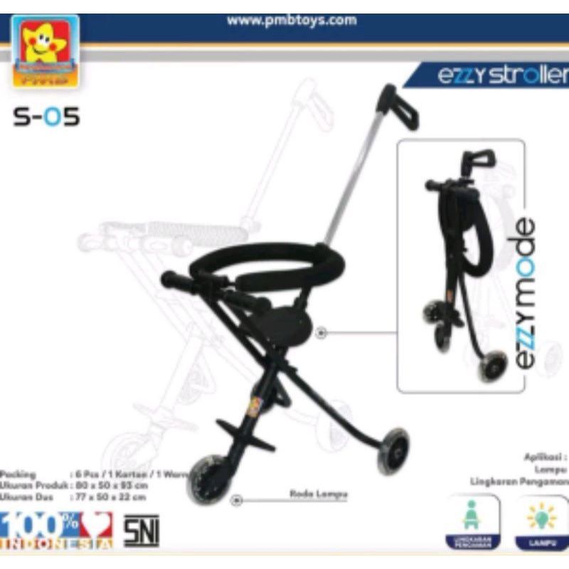 Jual STROLLER EZ-02 EZZY & S-05 KECIL ADA KANOPI UNTUK INDOOR OUTDOOR ...