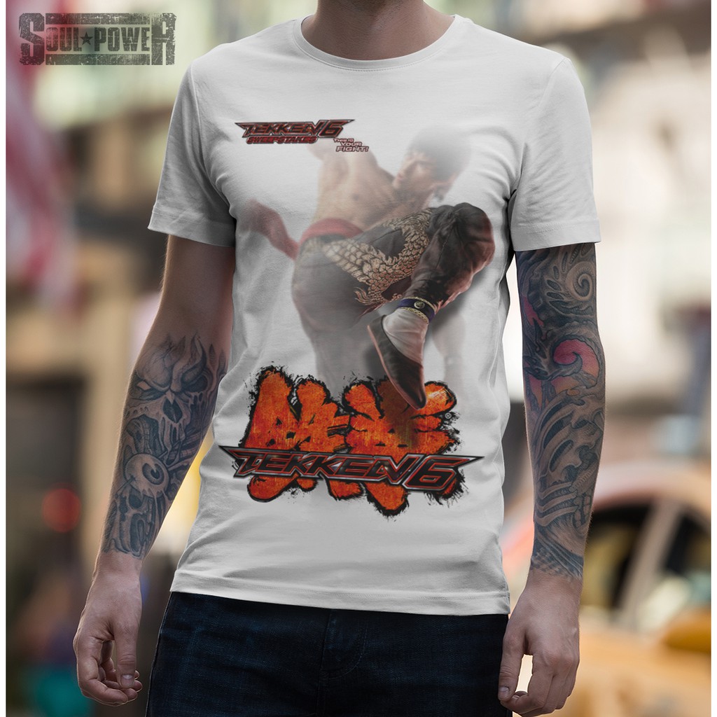 Jual BAJU DISTRO 3D UNIK MUNRAH GAME TEKKEN LAW ORIGINAL SOULPOWERSTYLE ...