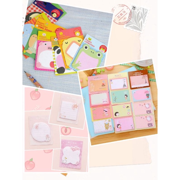Jual Sticky notes. Kertas notes tempel lucu. Notes kecil | Shopee Indonesia