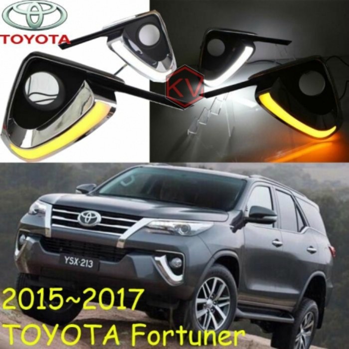 Jual Ring Fog Lamp + DRL All New Fortuner 2016 | Kikim Variasi | Shopee ...