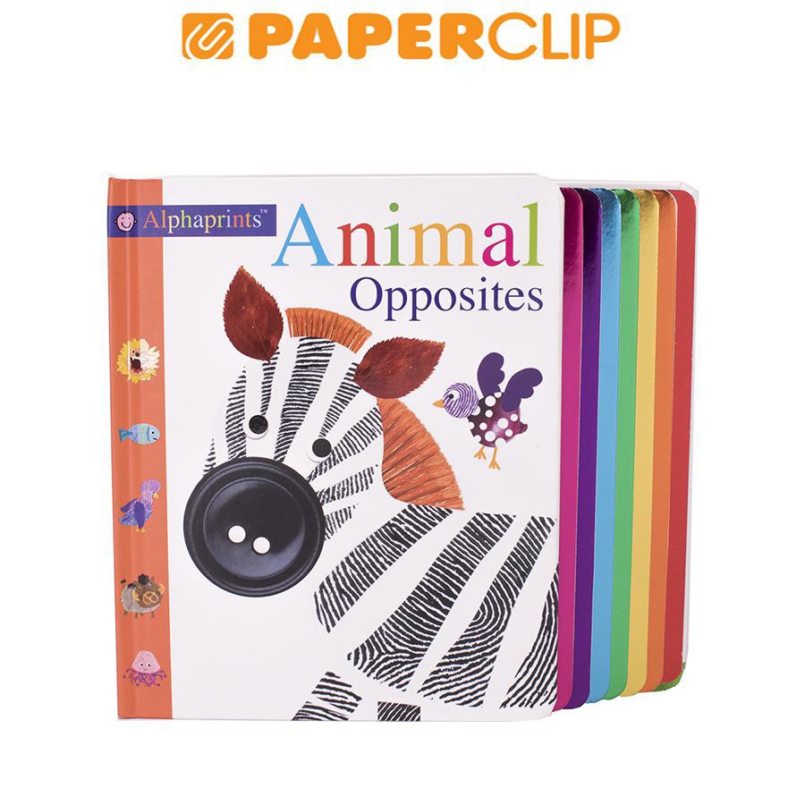 Jual ALPHAPRINTS ANIMAL OPPOSITES ( ENGLISH ) | Shopee Indonesia