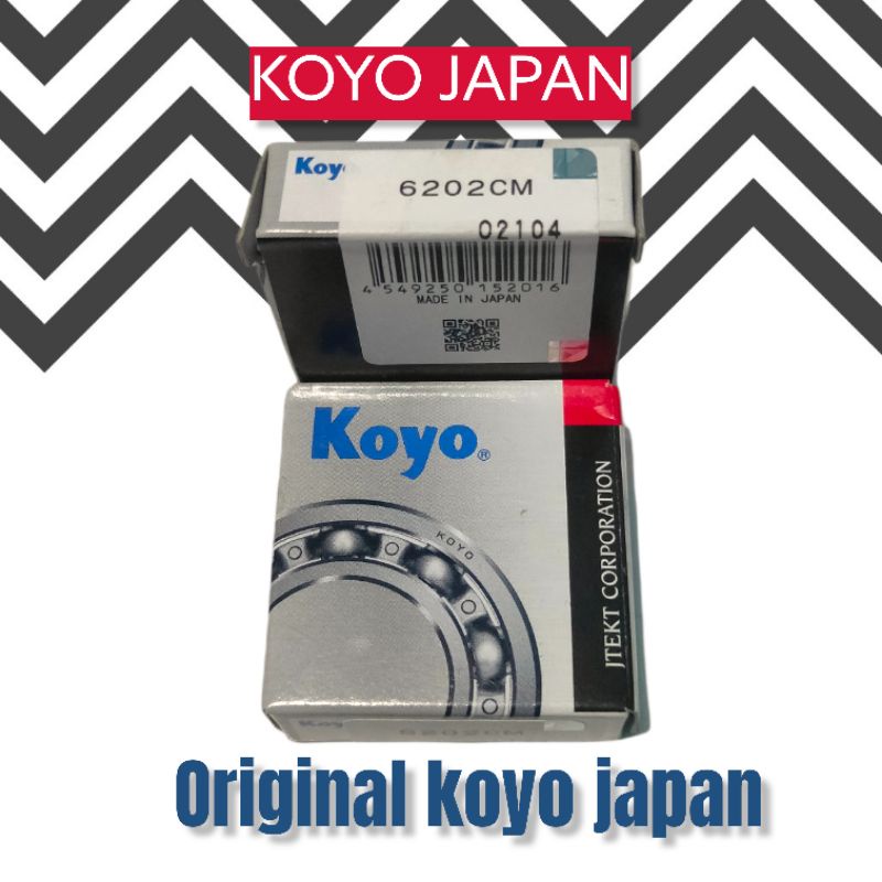 Jual bearing velg belakang vixion 6202 KOYO JAPAN 1 set(kiri kanan ...