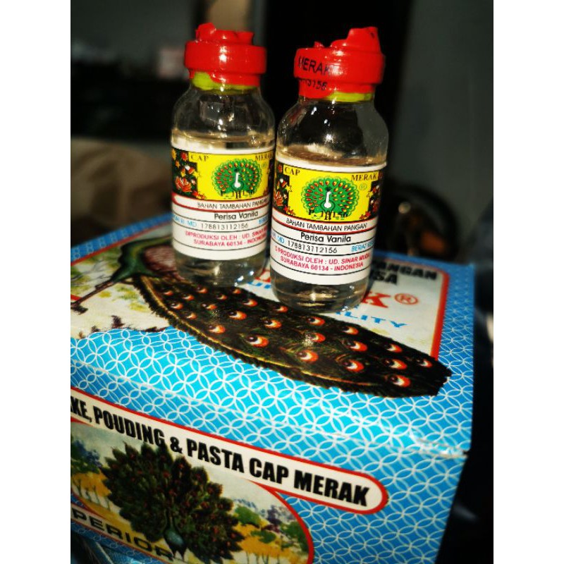 Jual Vanili cair cap merak | Shopee Indonesia