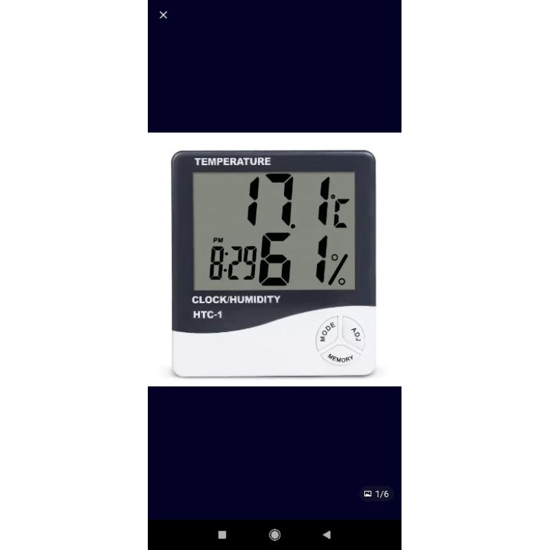 Jual thermometer hygrometer alat pengukur suhu ruangan | Shopee Indonesia