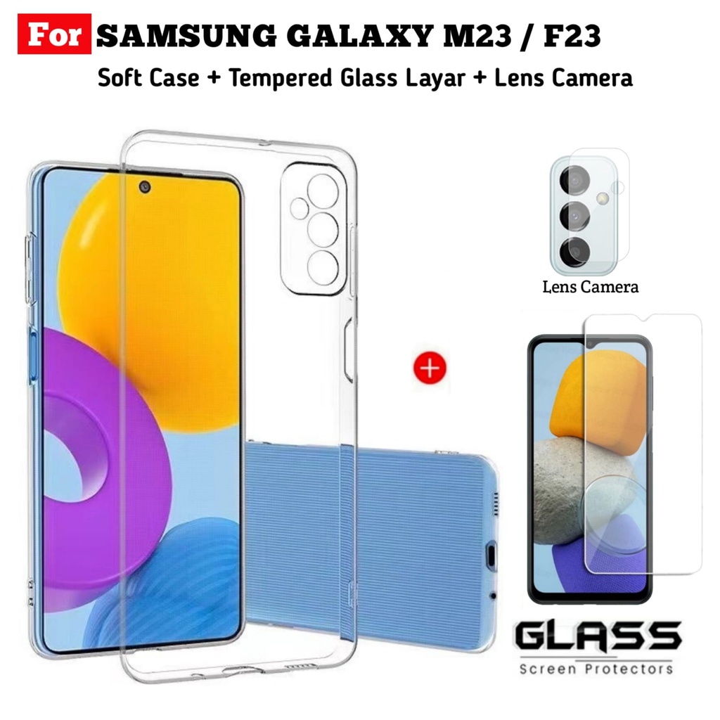 Jual PROMO 3in1 Case SAMSUNG GALAXY M23 / F23 Soft Case Silicon ...