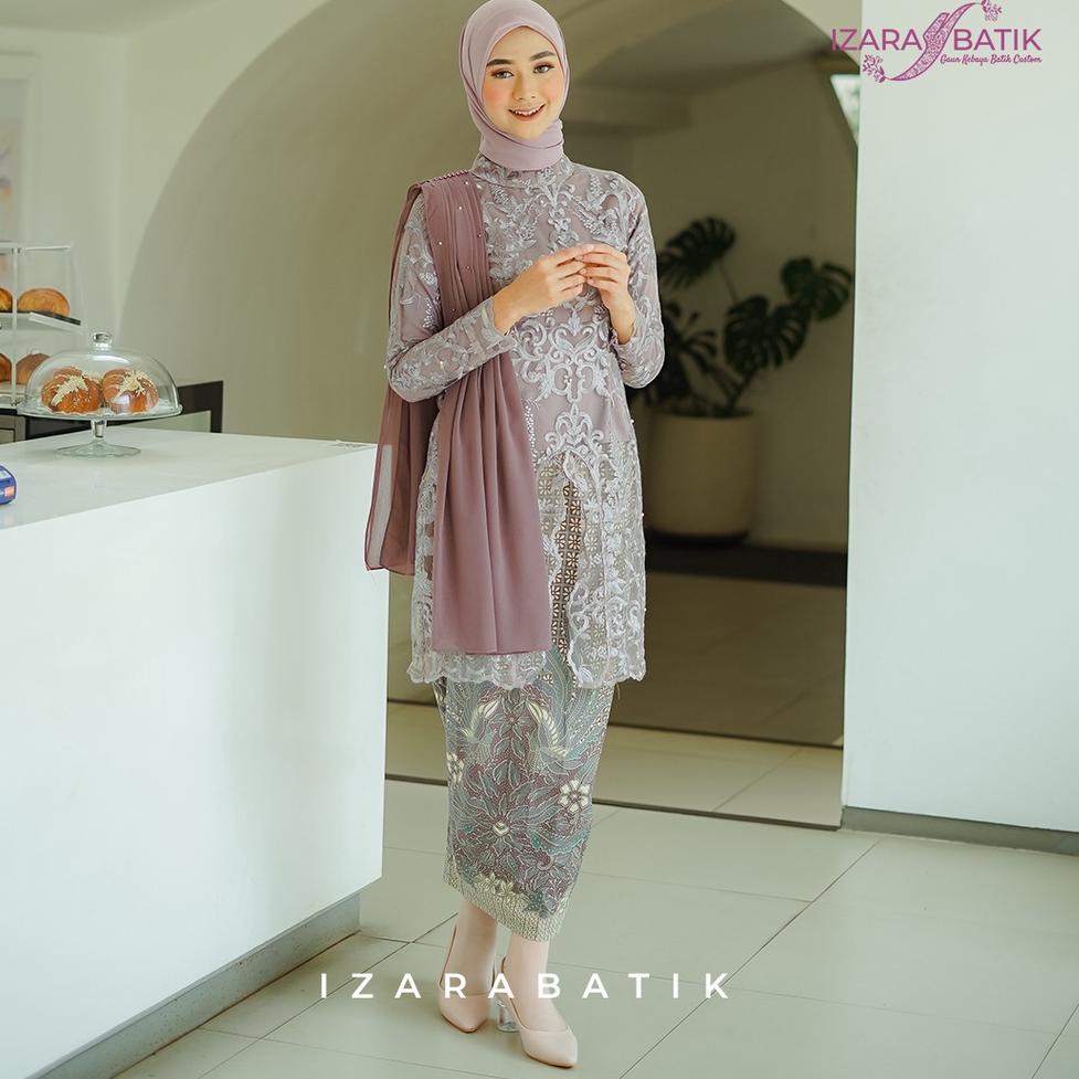 Jual DM.26Au22r ‣ Shakila Taro - Gaun Kebaya Batik Modern | Shopee ...
