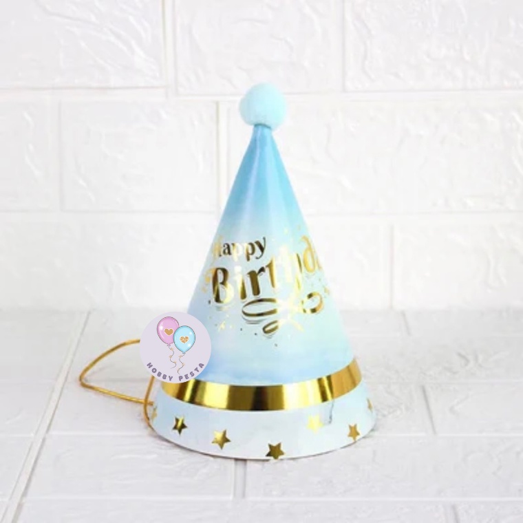 Jual TOPI ULANG TAHUN KERUCUT MIX MOTIF / TOPI ULTAH / TOPI PESTA ...