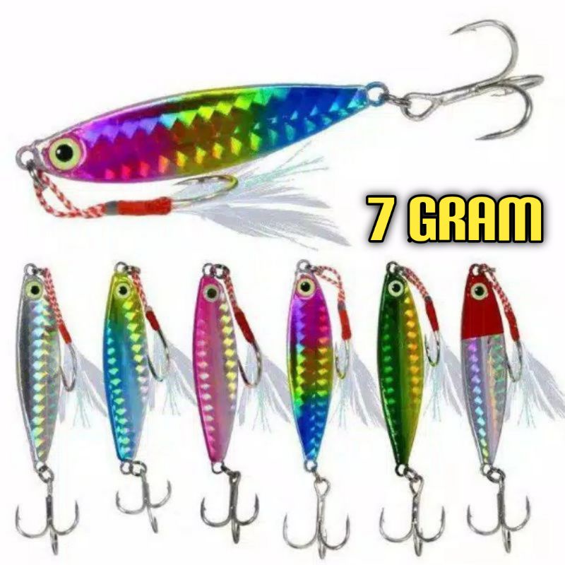 Jual Micro Jig 7g Metal Jigging Ultralight | Shopee Indonesia