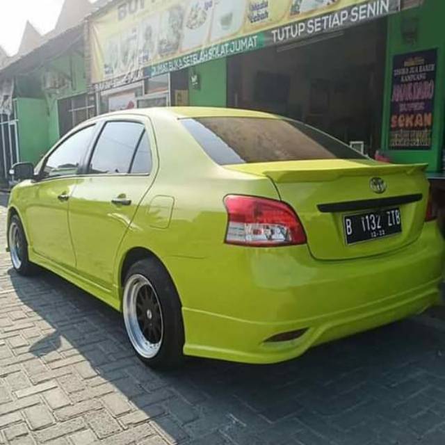 Jual Bodykit vios model toms bahan FRP, PNP dan tanpa warna | Shopee ...