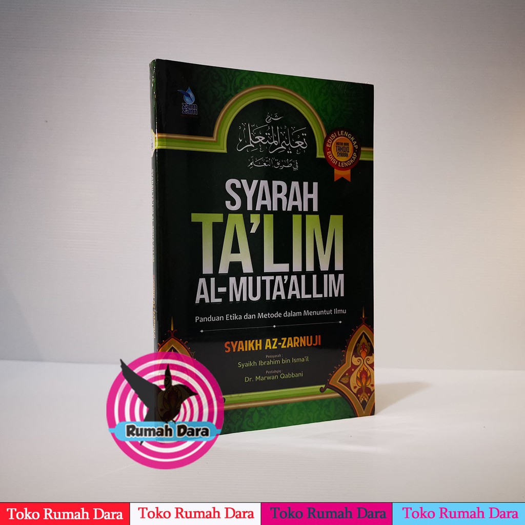 Jual Syarah Ta’lim Al-Muta’allim - Zam zam - Rumah Dara | Shopee Indonesia