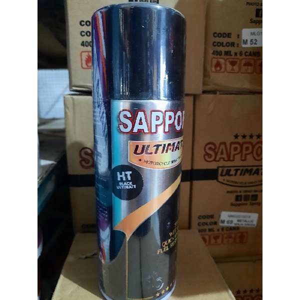 Jual SAPPORO ULTIMATE HT HIGH TEMPERATURE BLACK PYLOX PILOX PILOK | Shopee Indonesia