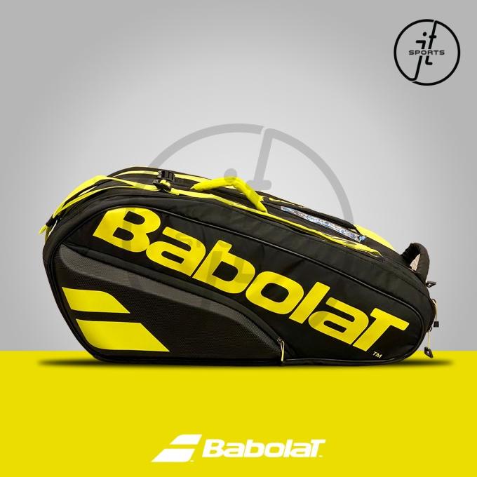 Jual Tas Raket Tenis Tennis Bag Babolat Pure Aero Yellow X12 Pack Original | Shopee Indonesia