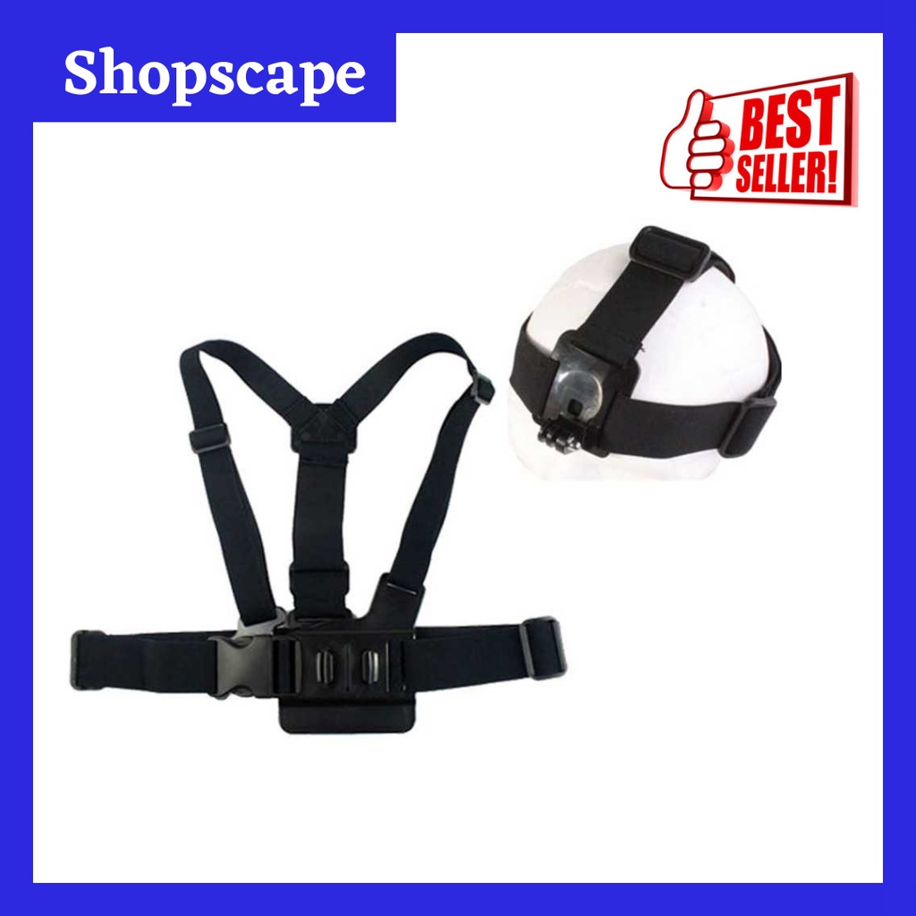 Jual Belt Strap with Head Belt for GoPro Xiaomi | Shopee Indonesia