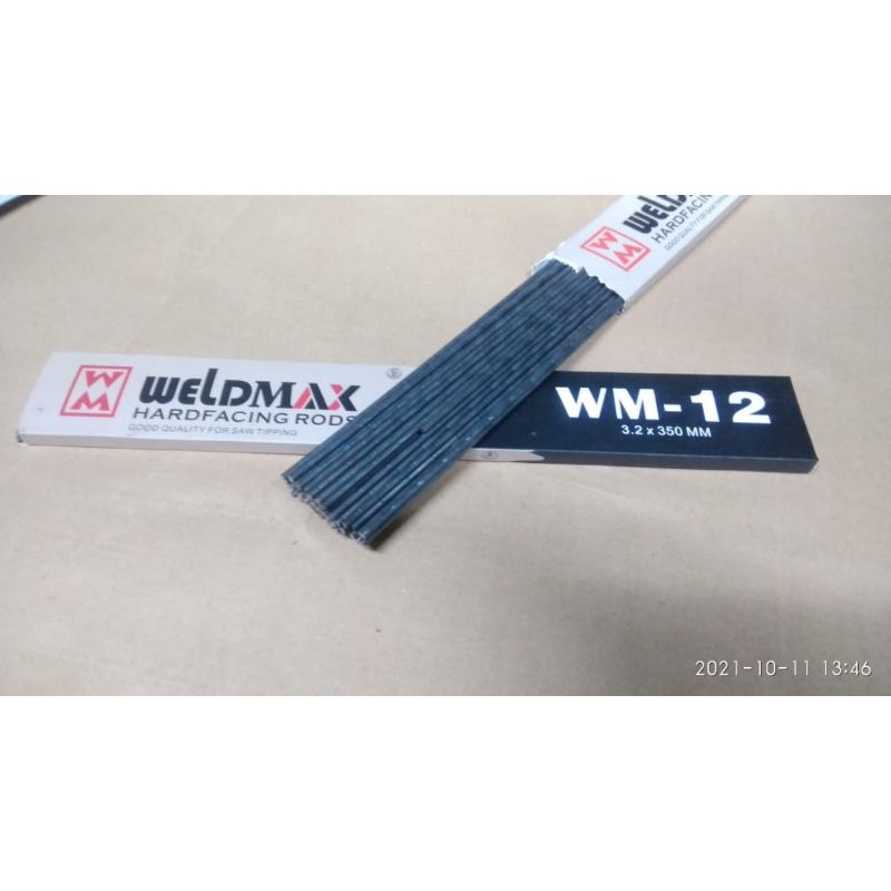 Jual Stellite Weldmax Hardfacing Rods untuk titik baja Bandsaw #12 (3.2 ...