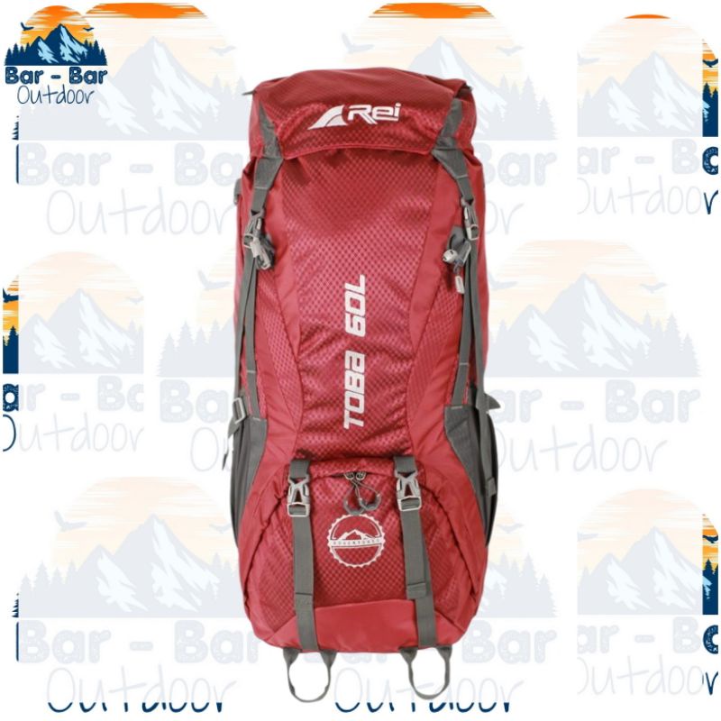 Jual Tas Gunung Tas Outdoor Carrier Keril Rei Arei Toba 60L | Shopee Indonesia