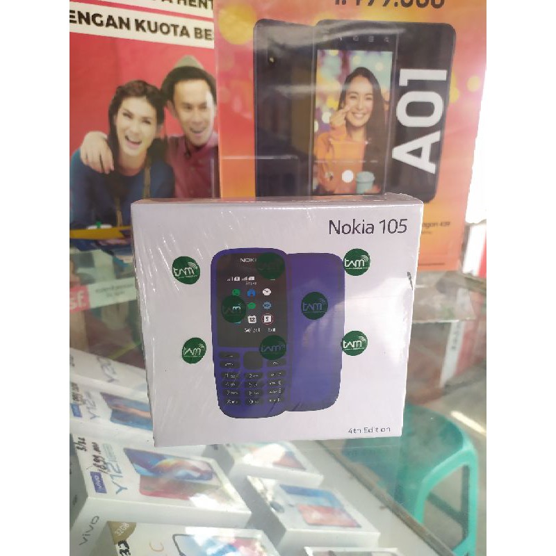 Jual Hp Nokia 105 2019 4th Edition & 2022 Original Garansi Resmi | Shopee Indonesia