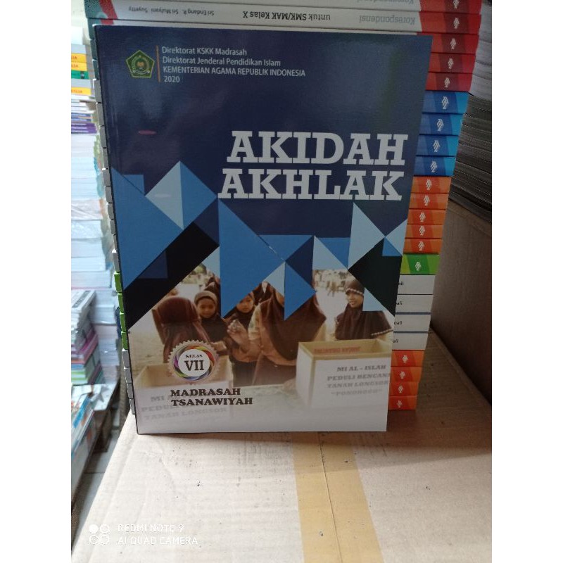 Jual Buku Siswa Akidah Akhlak Kelas 7 Revisi K13N Madrasah Tsanawiyah | Shopee Indonesia