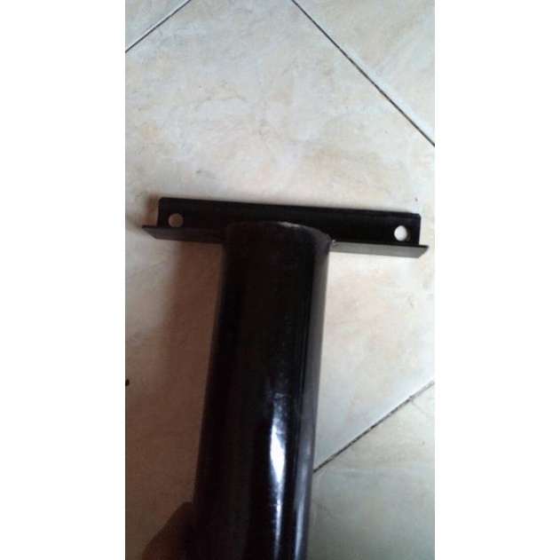 Jual Tiang Parabola Tempel di tembok 150cm Free Klem tiang parabola ...