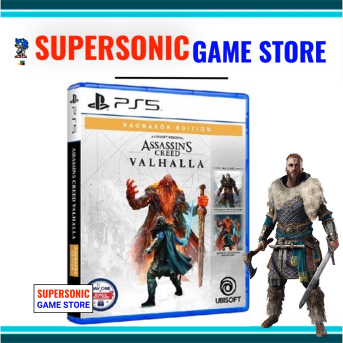 Jual Ps5 Assassins Creed Valhalla Ragnarok Edition Dawn Of Ragnarok