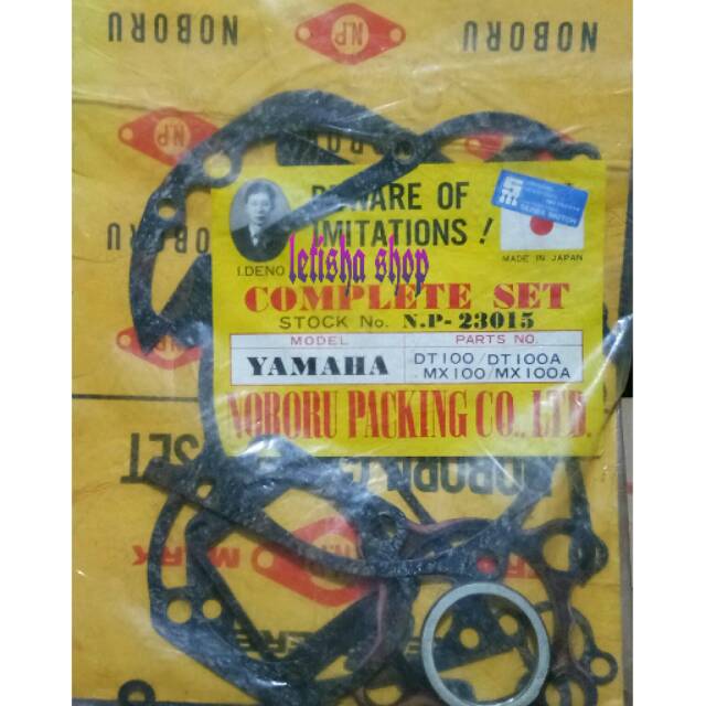 Jual PAKING FULL SET FULLSET YAMAHA DT100 DT100A MX100 | Shopee Indonesia