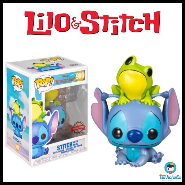 Jual Funko Pop! Disney Lilo & Stitch - Stitch With Frog [Exclusive ...