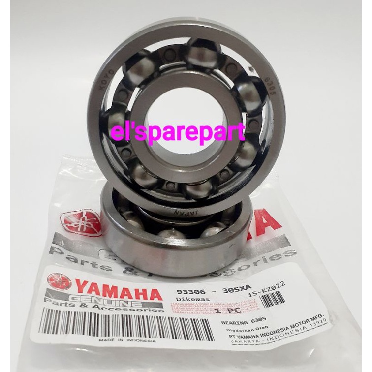 Jual bearing laher 6305 (KOYO) bearing kruk as nmax aerox lexi vixion ...