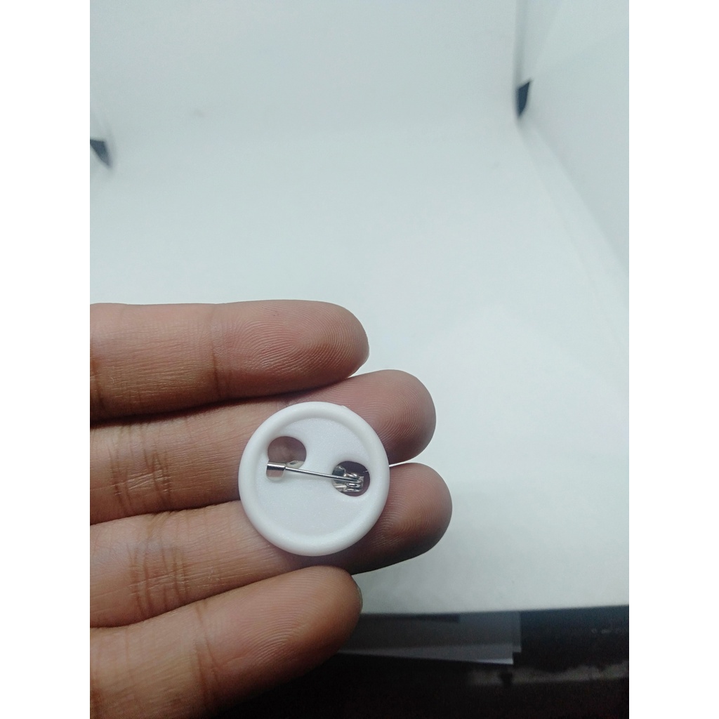 Jual Bahan Pin 25mm tanpa Mika, isi paket 100 pcs | Shopee Indonesia