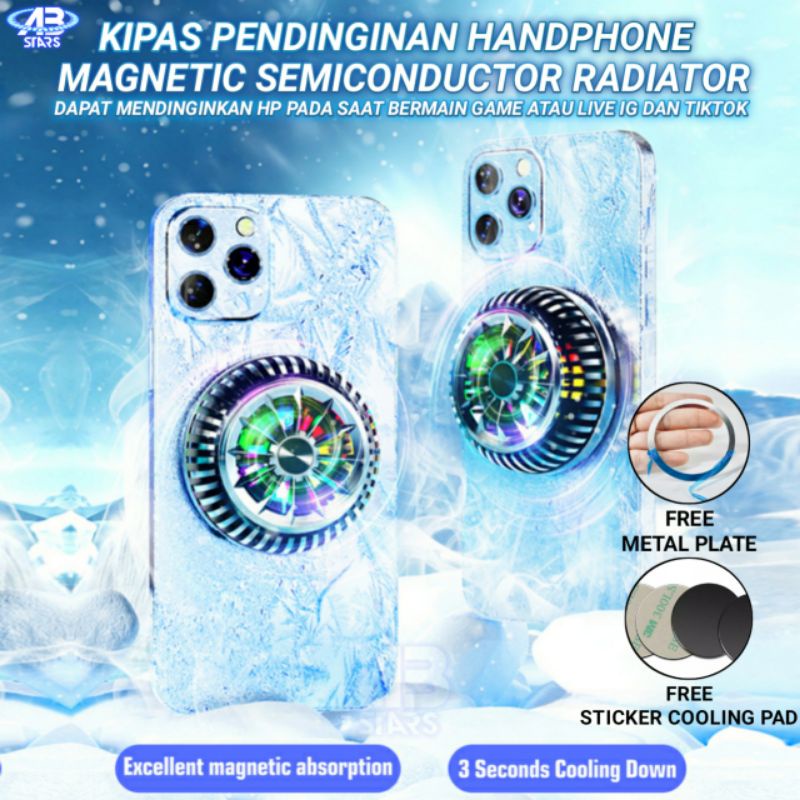 Jual Kipas Pendingin hp X8 Portable Mobile Phone Radiator Phone Cooling ...
