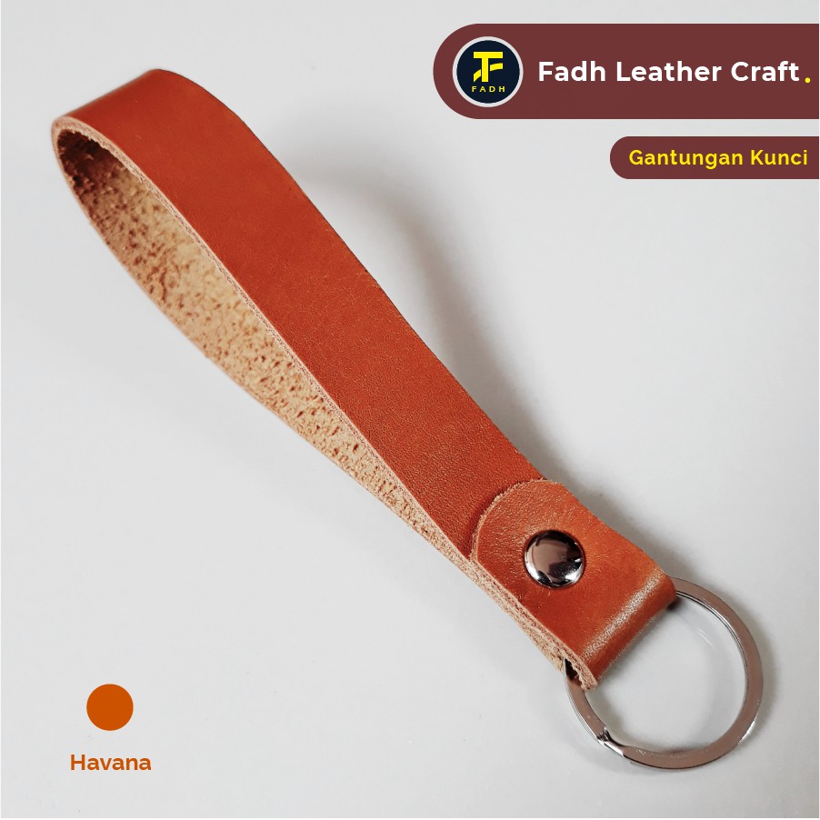 Jual Gantungan Kunci Kulit Sapi Asli - Leather Keychain - Gantungan Tas ...
