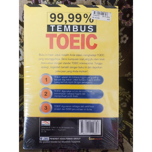 Jual Buku Toeic | Shopee Indonesia