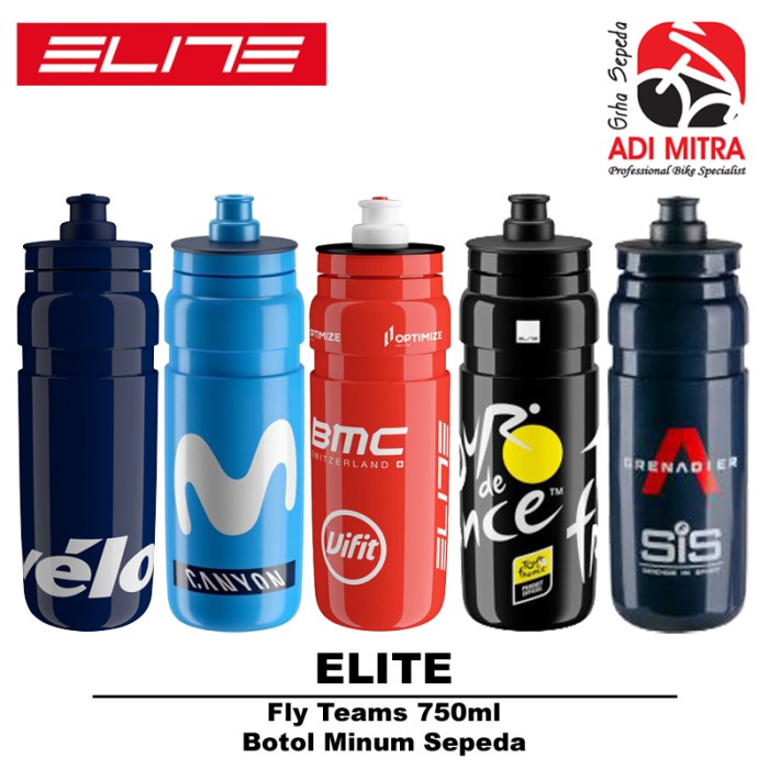 Jual Elite Fly Teams 750 ml Botol Minum Sepeda | Shopee Indonesia